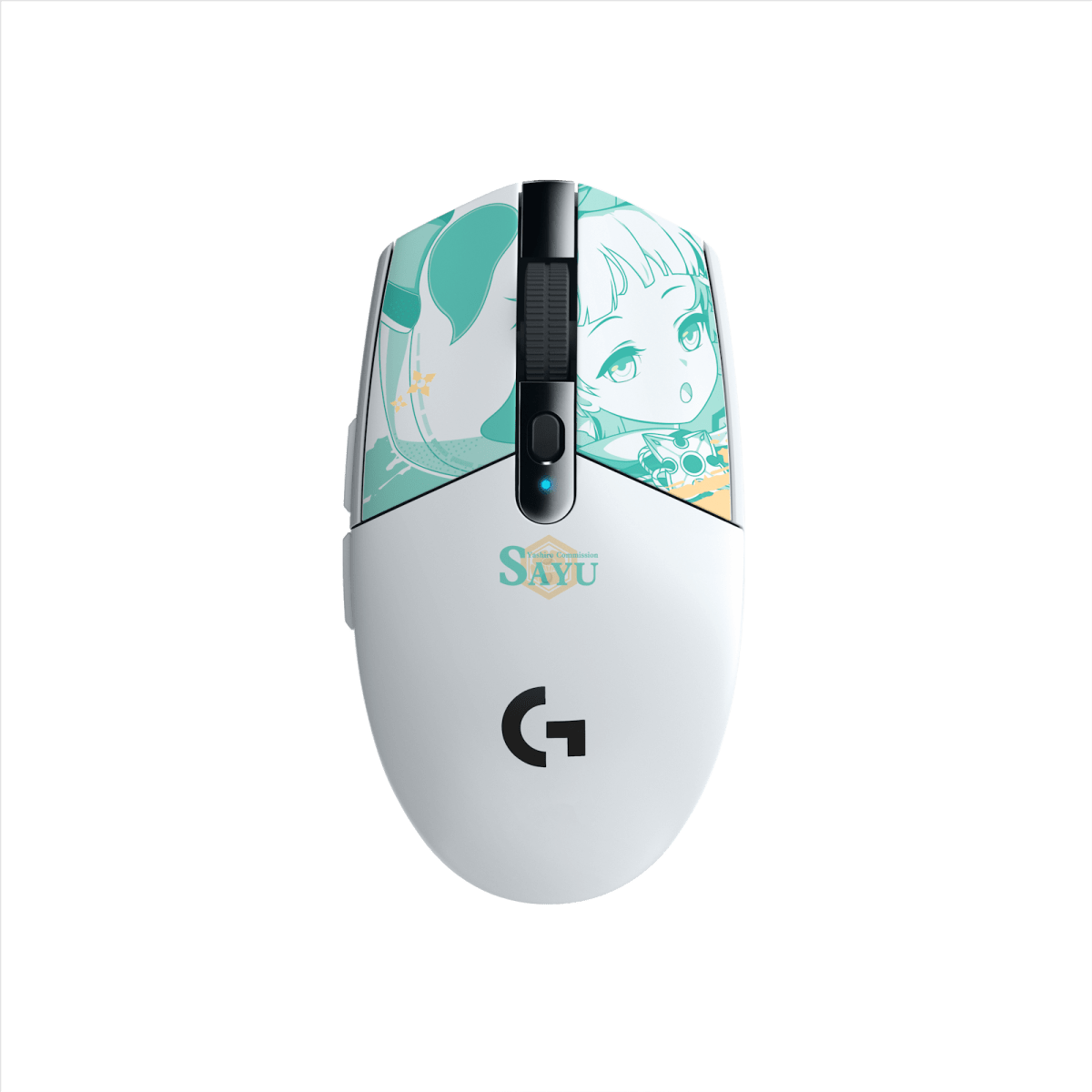 Logitech Genshin冲击鼠标模型是Heizou，Sayu，Thoma - 飞鸟矩阵