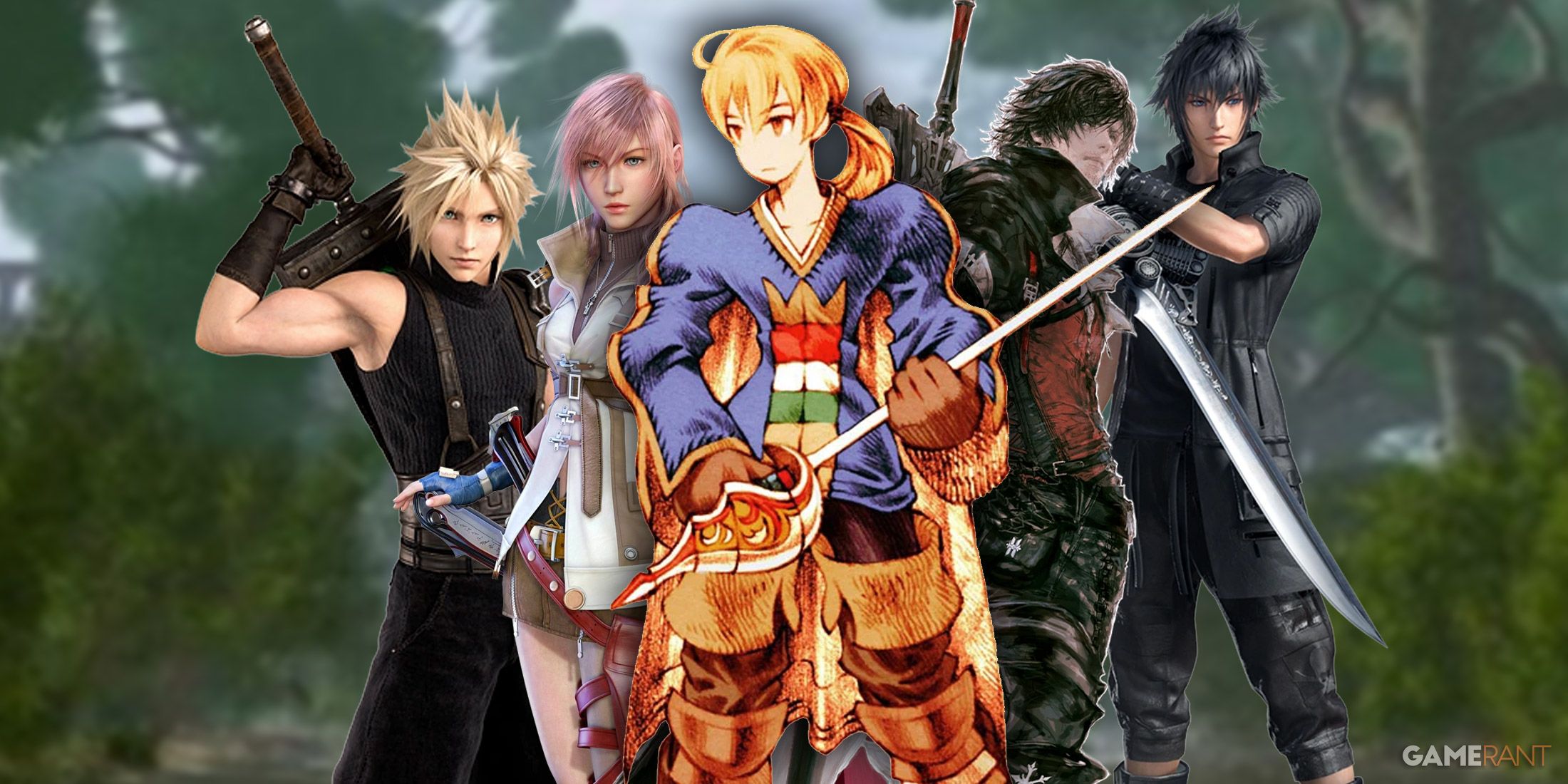 最终幻想策略的Ramza与其他FF主角的比较 - 飞鸟矩阵