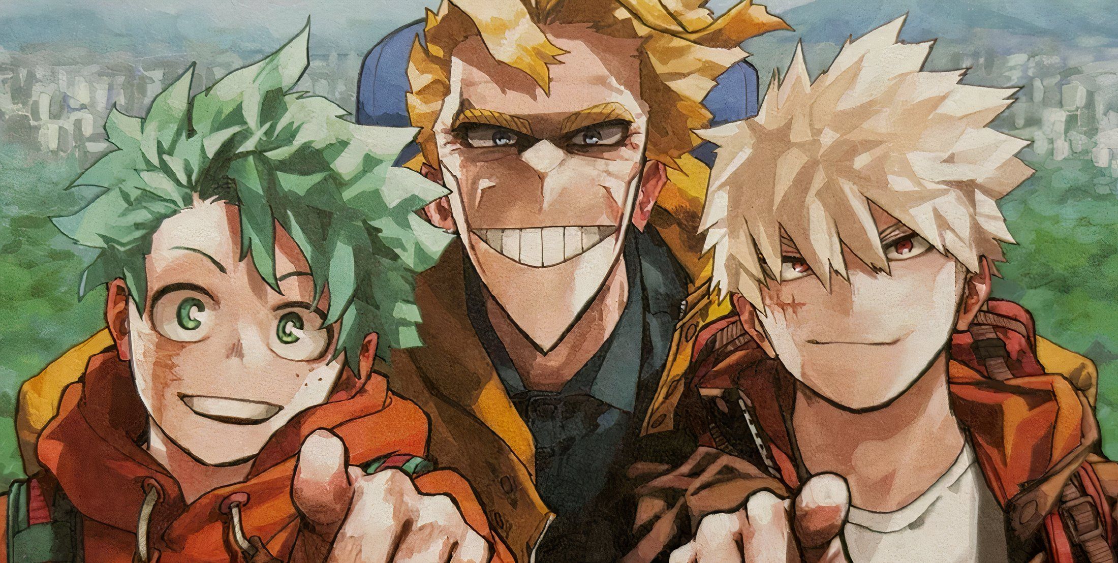 我的英雄学术界：新的Horikoshi艺术揭示了结束后所有人发生的一切 - 飞鸟矩阵