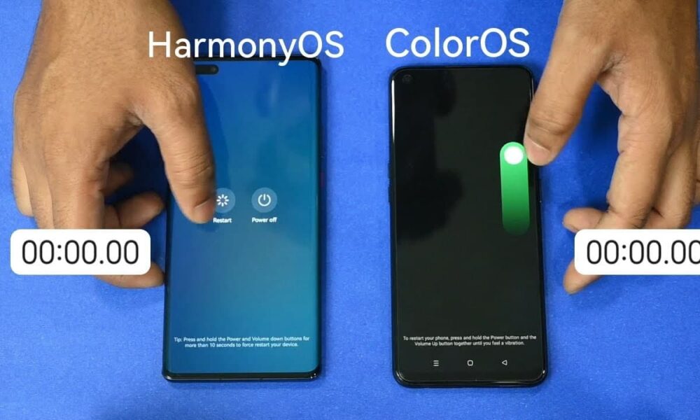 HarmonyOS 2 与 ColorOS 11：启动速度比较 [视频]