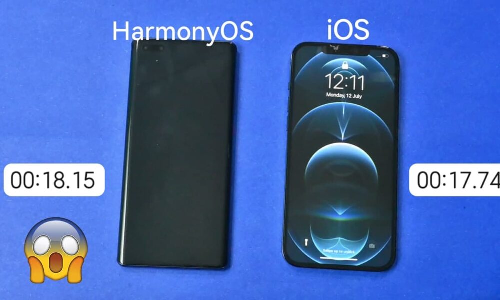 HarmonyOS 2 与 iOS 14：启动速度对比，结果令人惊讶 [视频] - 飞鸟矩阵