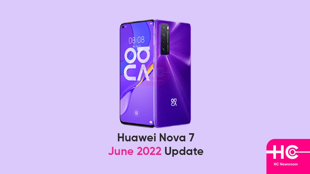 华为 Nova 7 系列将接收 2022 年 6 月更新