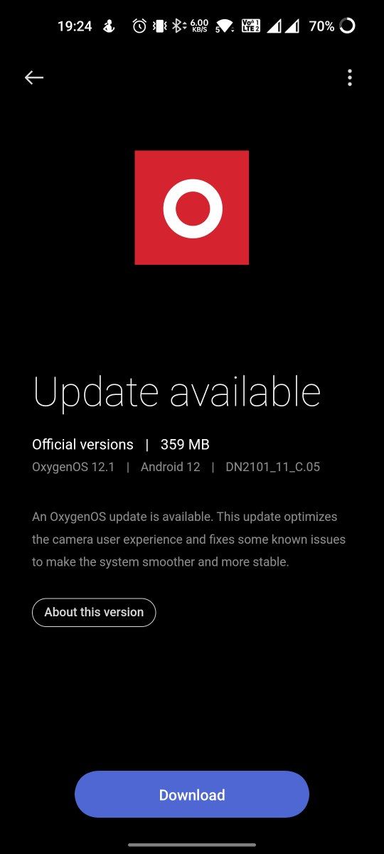 OnePlus Nord 2 获得 OxygenOS 12（Android 12）更新，附带 2022 年 5 月补丁