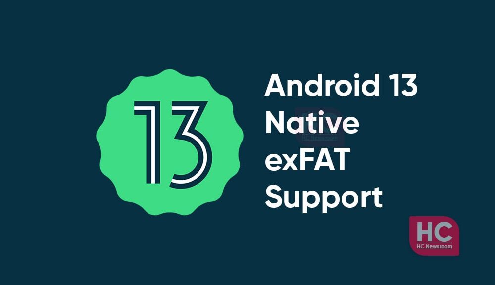 Android 13 添加原生 exFAT 功能支持