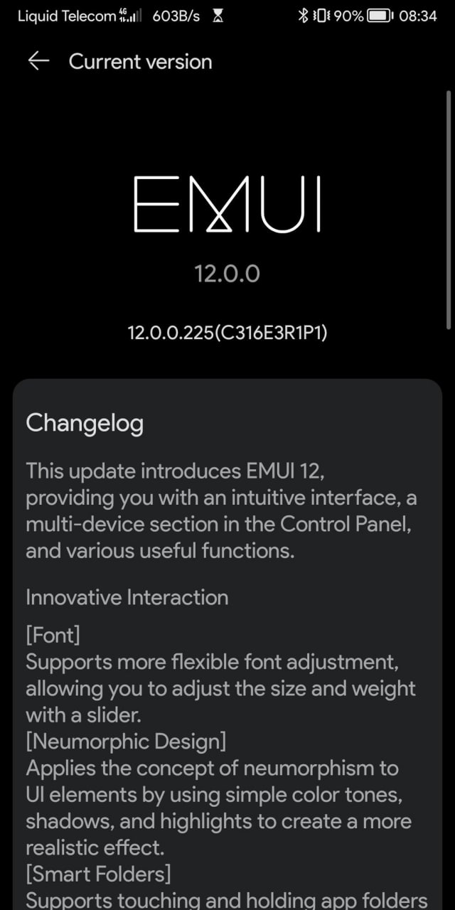 华为 Mate 10 Pro EMUI 12 更新正在南非扩展